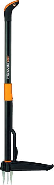 Fiskars Xact Weed Puller, Black/Orange : Amazon.com.au: Garden