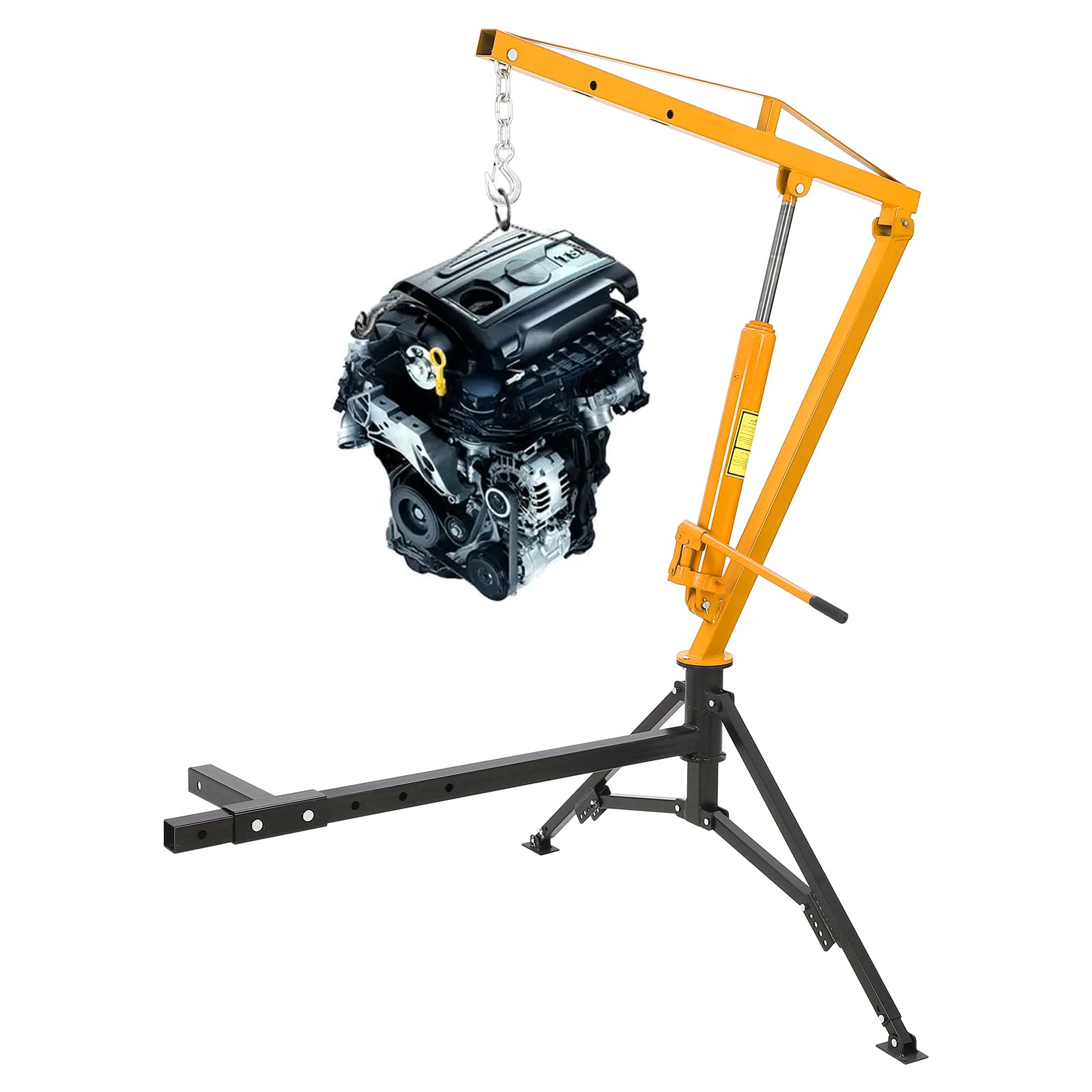 Snapklik.com : Hydraulic Hitch-Mount Truck Crane Professional 2-Inch ...