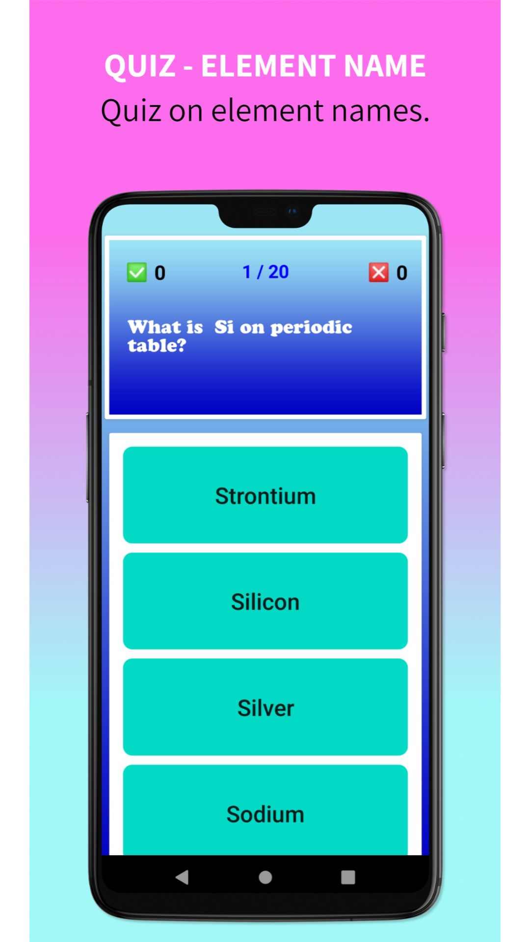 Chemistry Periodic Table - Elements & Compounds - App on Amazon Appstore