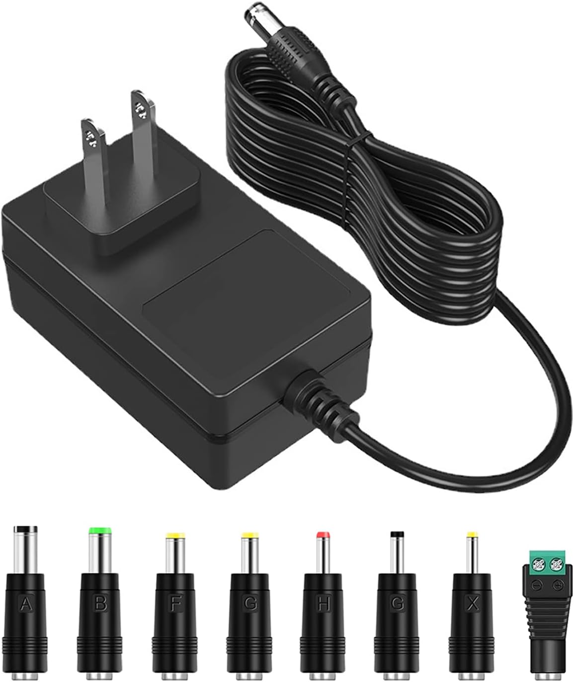 Amazon.com: 5V 1A Power Adapter Charger [AC 5 Volts 1 Amps Regulated ...