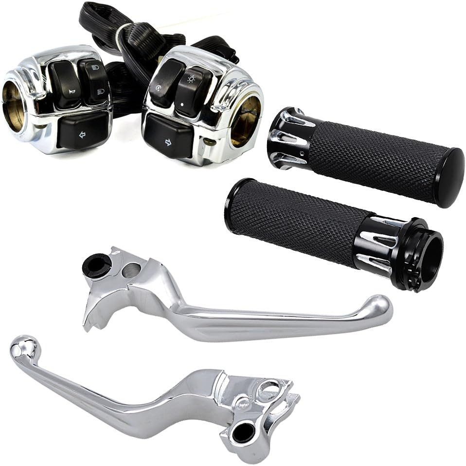 Amazon.com: amopacorp 2pcs Headlight Horn Turn Signal Light Switch with ...