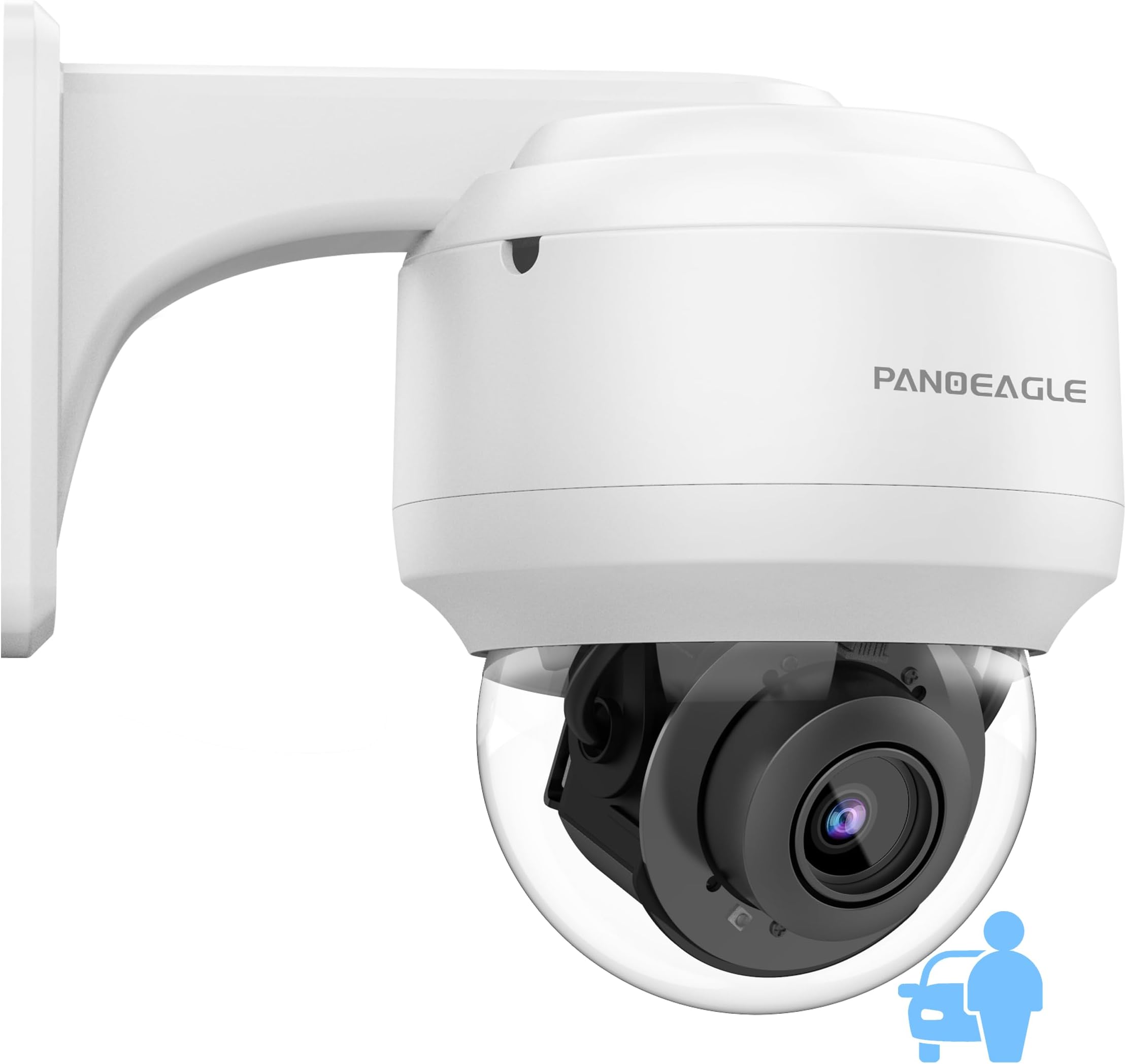 Amazon.com : GW Security 5MP IP Pan Tilt Zoom 33X Optical Zoom Auto ...