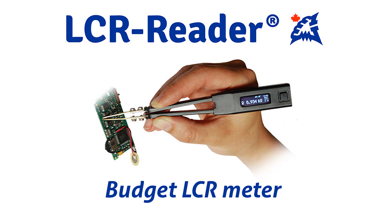 Watch Introduction to LCR-Reader Budget LCR Meter on Amazon Live