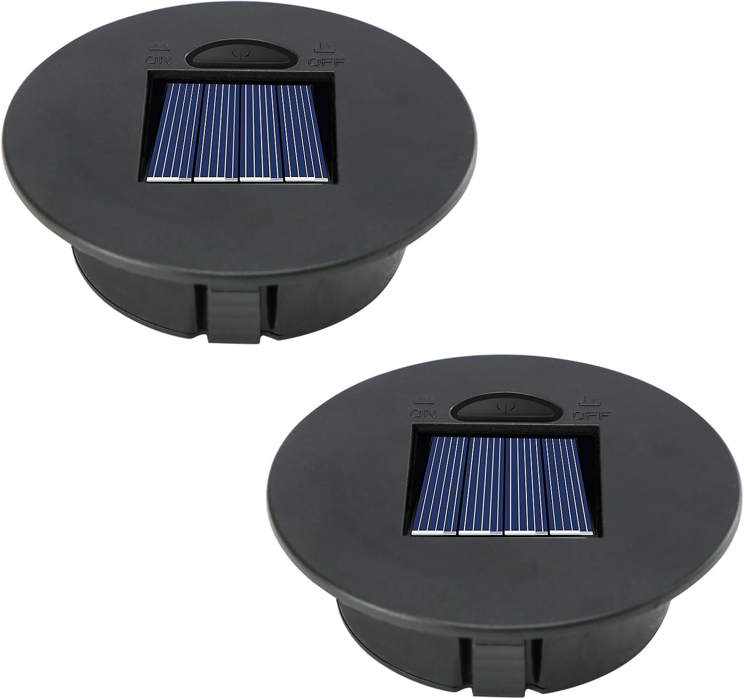 Amazon.com: Afirst 2 Pack Solar Lights Replacement Top Mosaic Solar ...