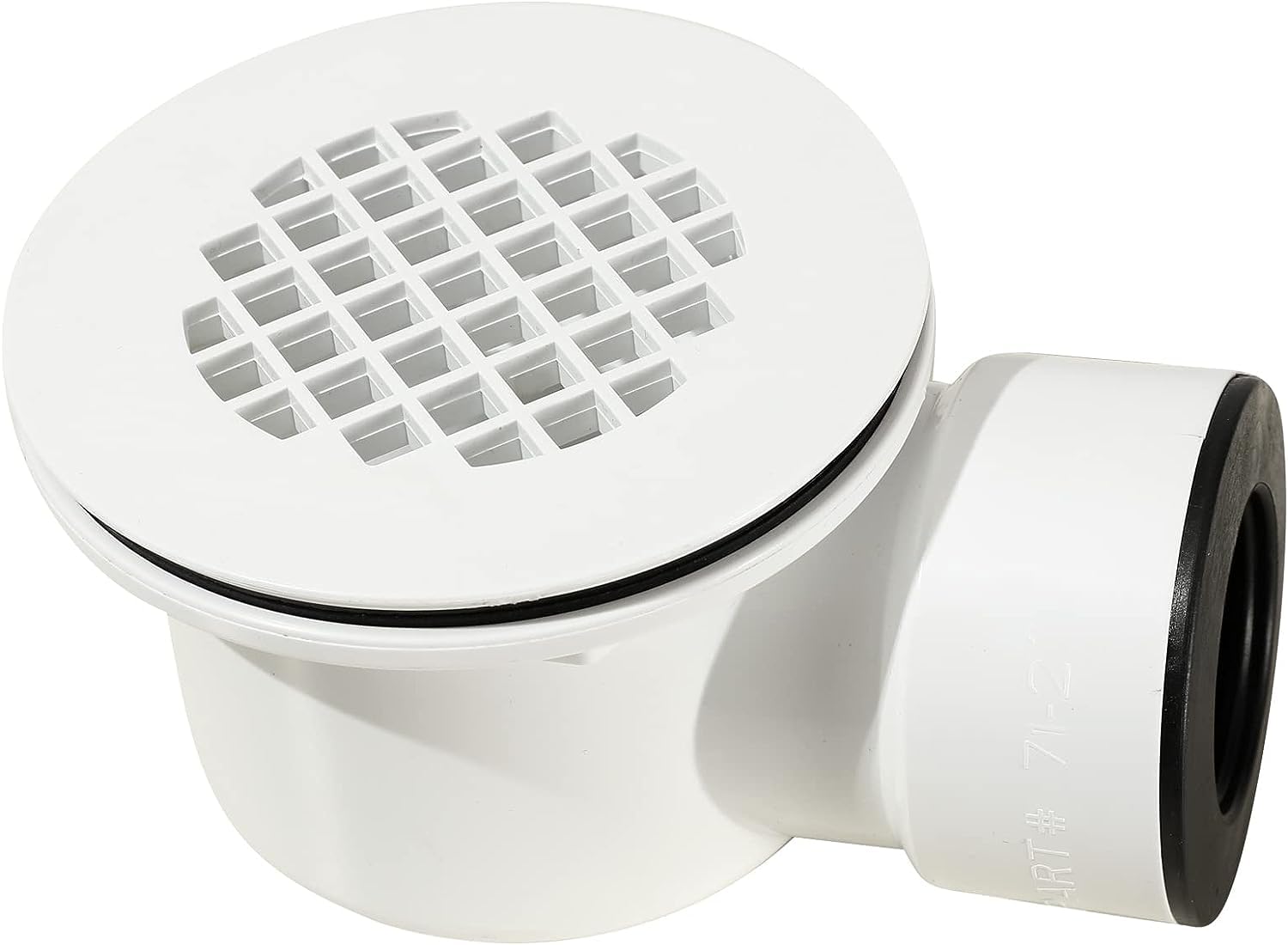 Low Profile Shower Drain,1.5" Side Outlet Drain Assembly,Low Profile p ...