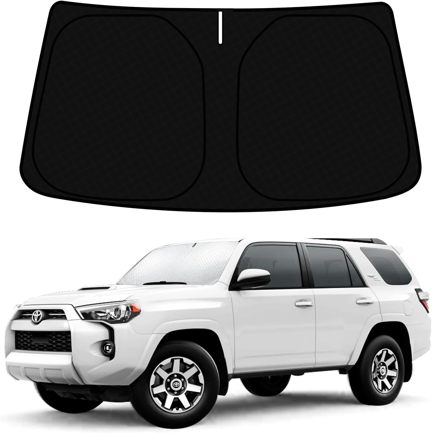 Amazon.com: AutoTech Zone Sunshade for 2010-2024 Toyota 4 Runner SUV ...