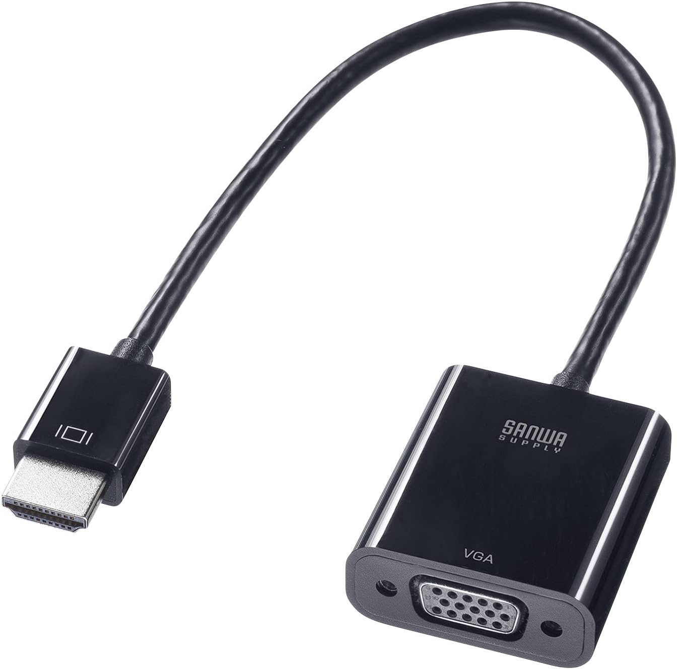 Amazon.co.jp: サンワサプライ(Sanwa Supply) HDMI-VGA変換アダプタ(HDMI Aオス-VGAメス) AD-HD24VGA : パソコン・周辺機器