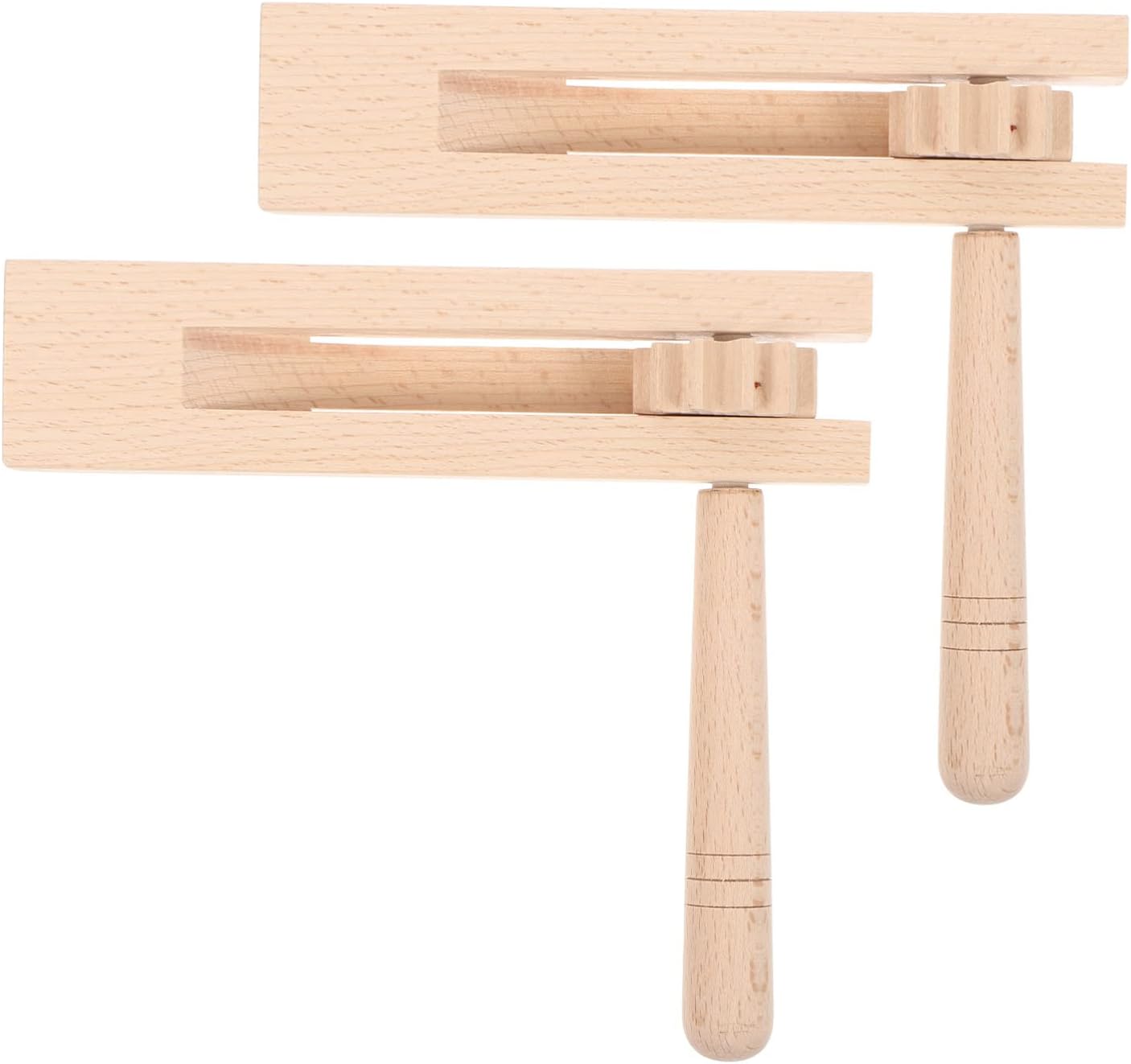 Toyvian 2 piezas de juguete tradicional de matraca de madera para hacer ...