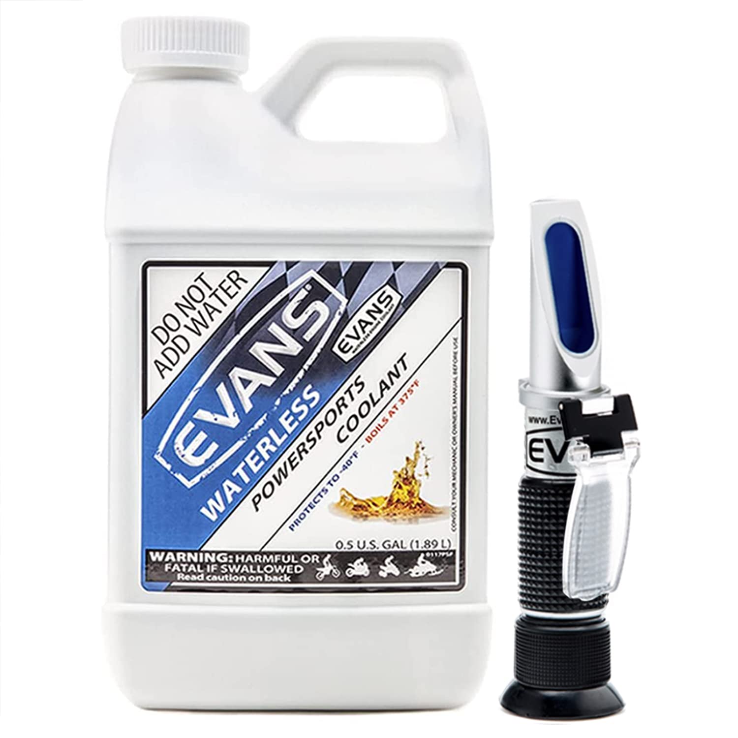 Evans Cooling Waterless NPG Non-Ethylene Glycol Powersports Engine ...