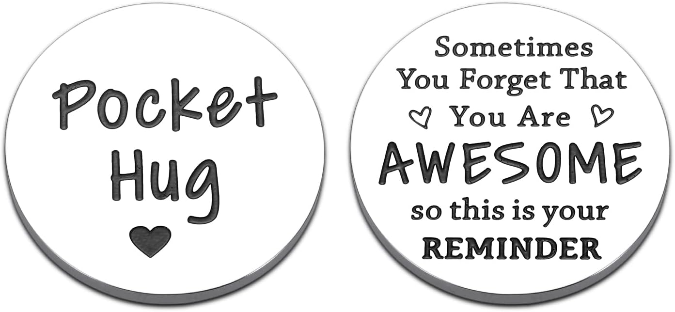 Amazon.com : Pocket Hug Token Graduation Gifts for Her Him ...