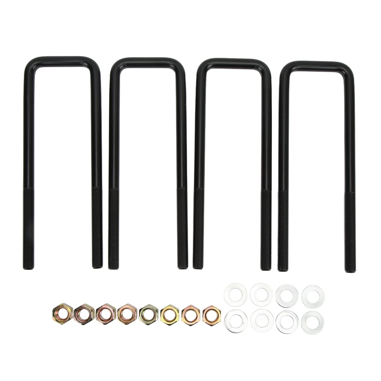U Bolts,Leaf Spring U Bolts,Rear Axle U Bolts Kit,10 inch Rear U Bolt ...