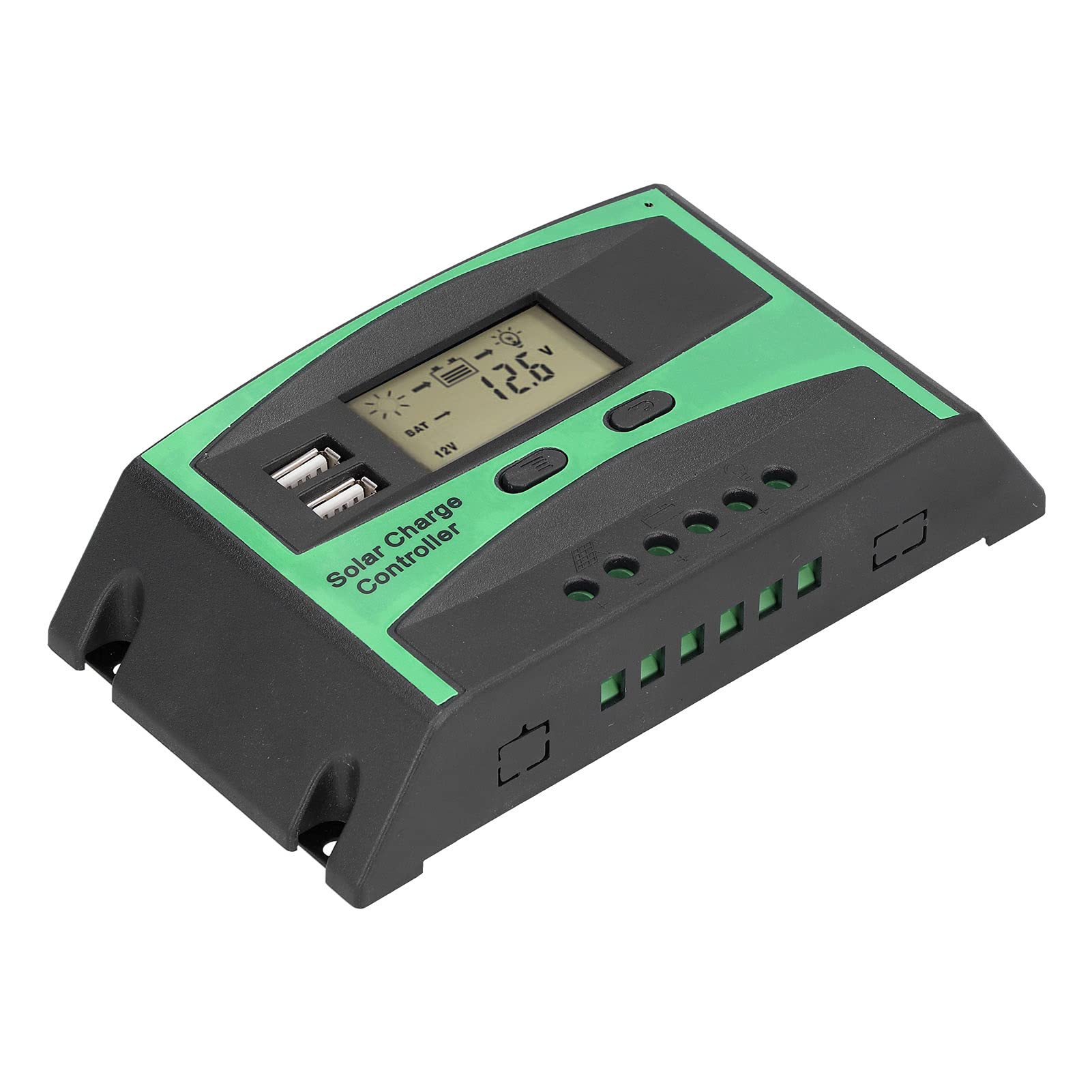 Amazon.com : Natudeco 30 Amp Solar Charge Controller, Charge ...