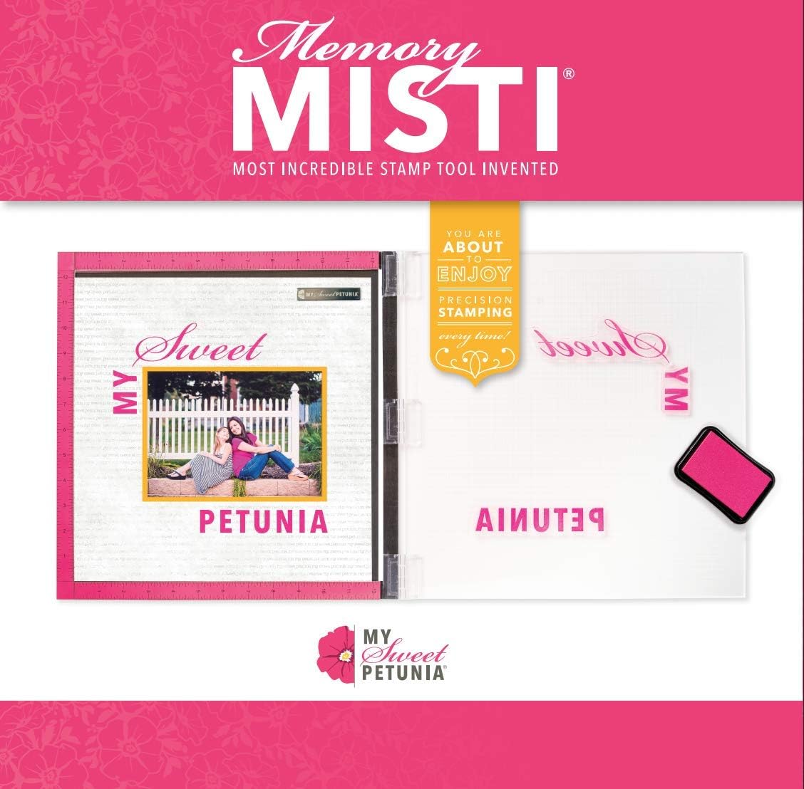 Amazon.com: Memory MISTI Stamp Tool with 12.5 x 12.5 Inch Stamping Area ...