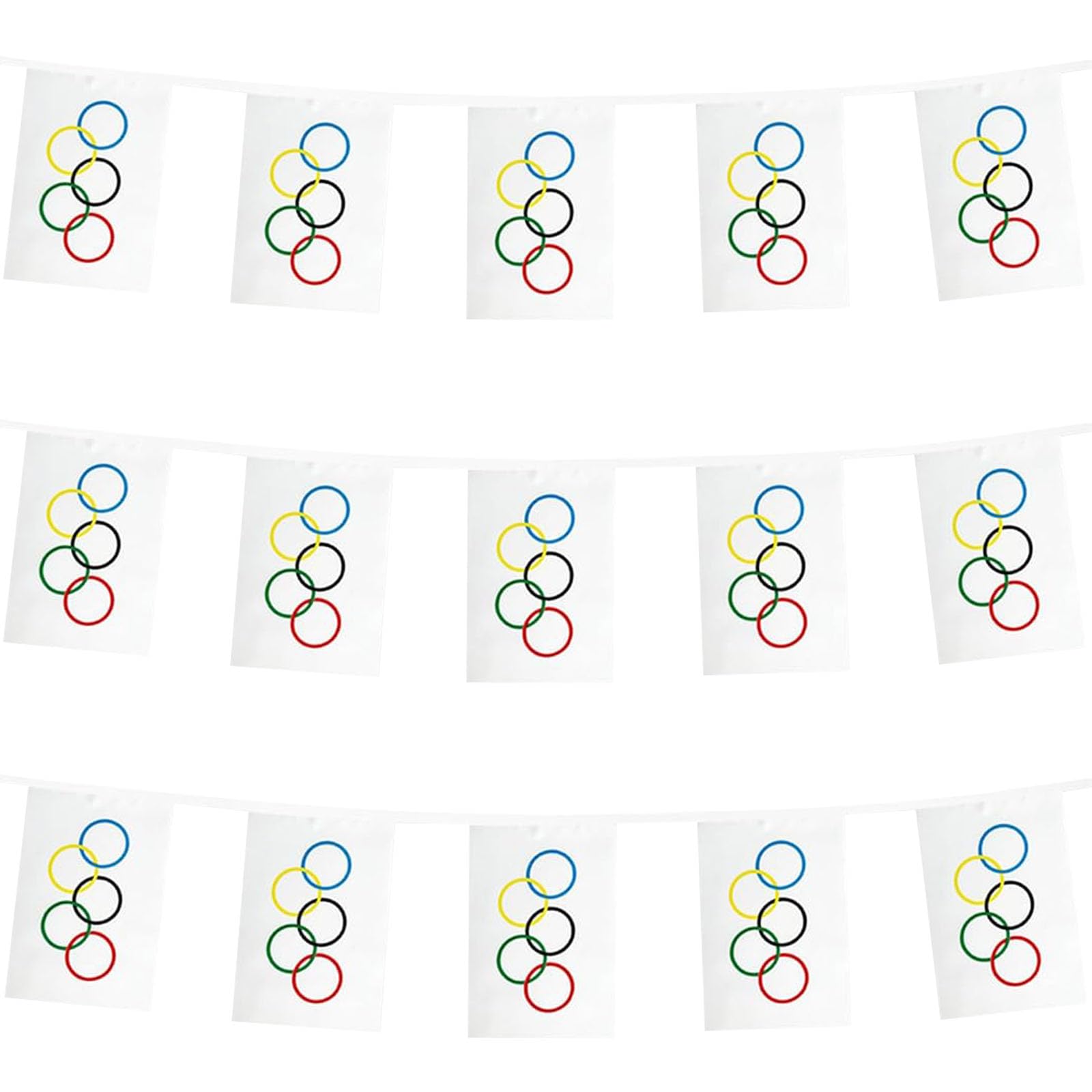 Snapklik.com : Olympic Flag Banner Small Mini Olympic Games Rings ...