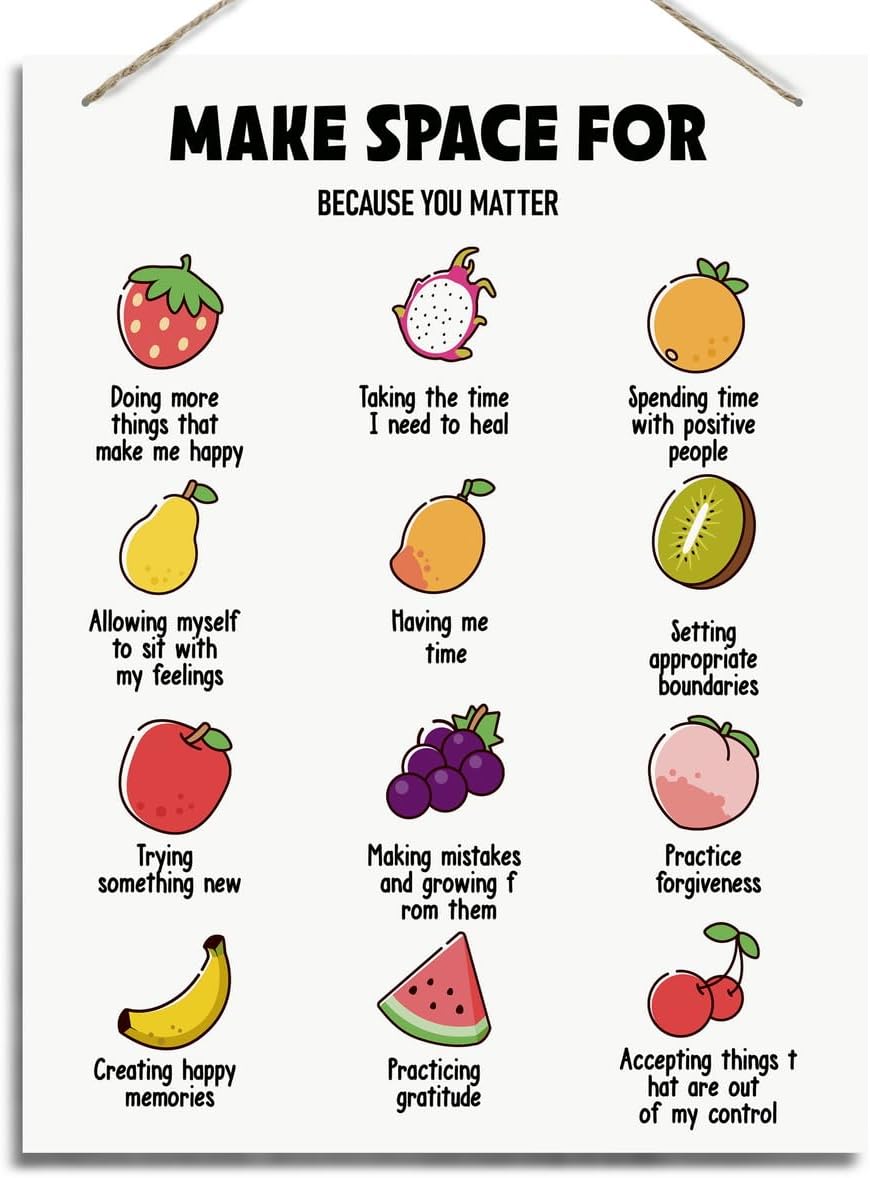 Amazon.com: Inspirational Posters, Therapy Office Decor, Mental Health ...