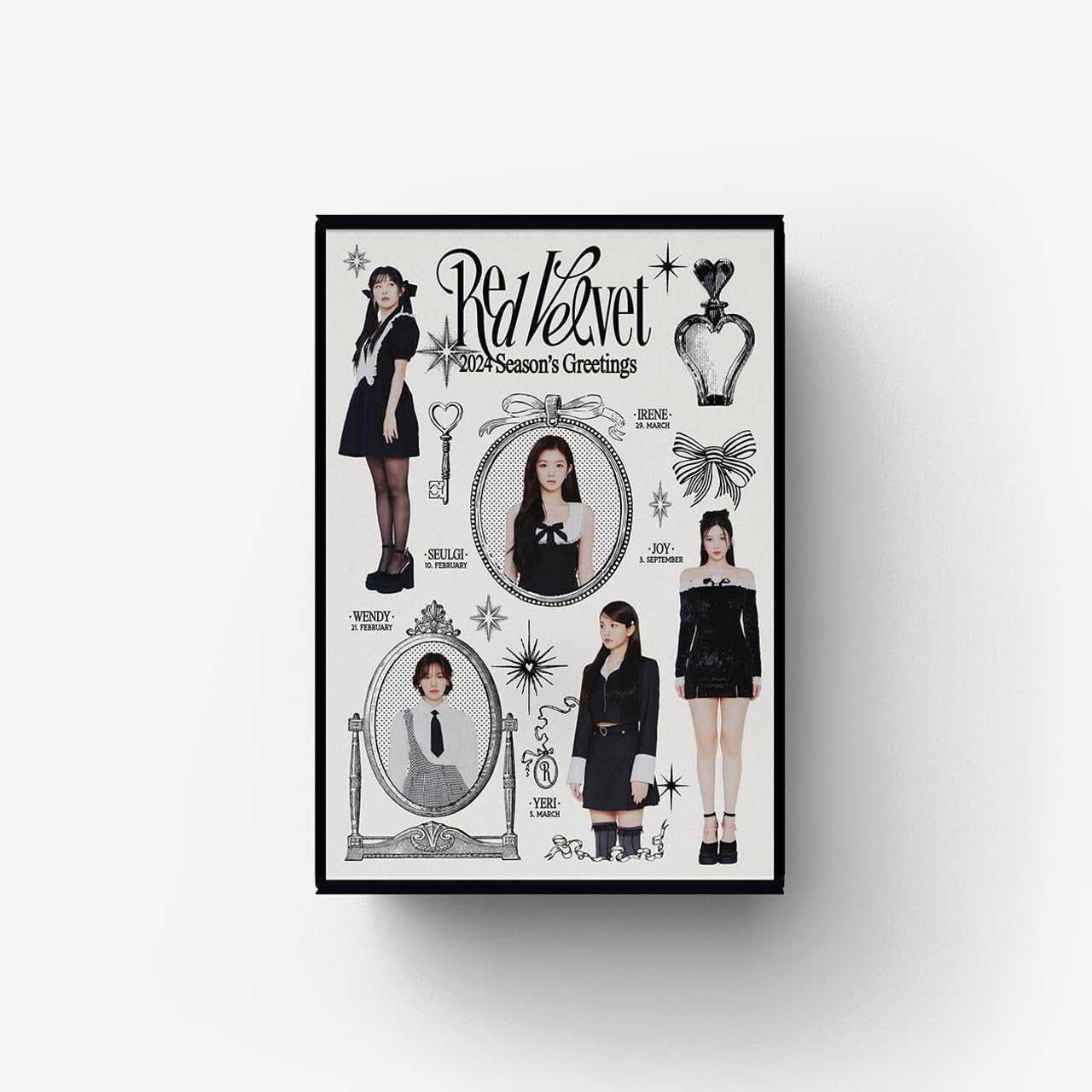 Amazon.com: K-POP MERCH Red Velvet – 2024 Red Velvet SEASON'S GREETINGS ...