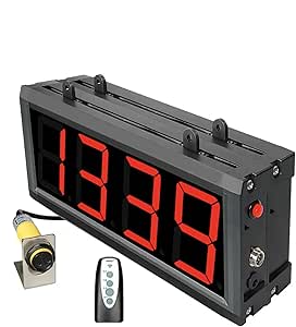 Amazon.com: LED Digit Counter, Dual-Sided Display Counter Meter, LED Infrared Digital Counter ...