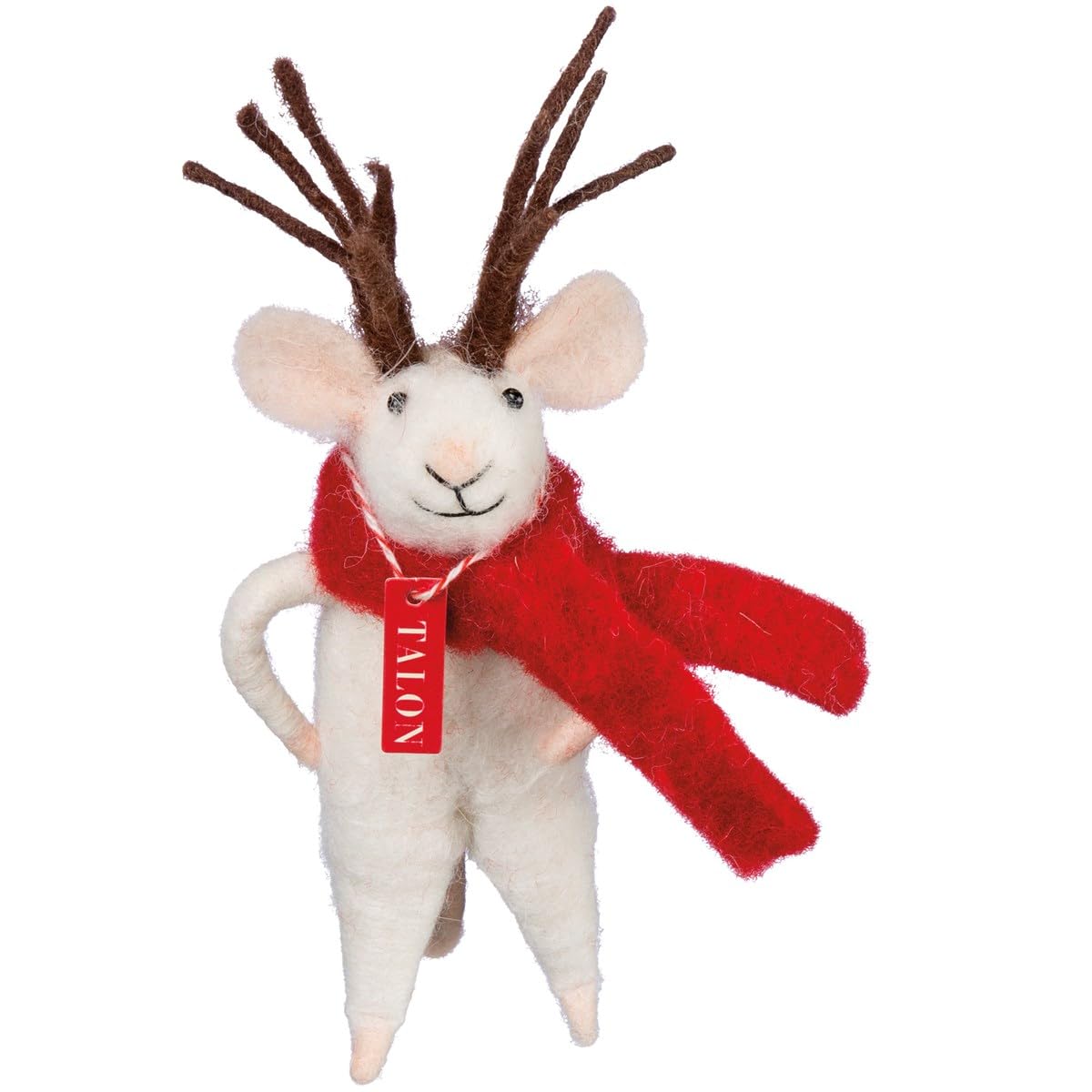 Amazon.com: Reindeer Mouse 4" Primitives by Kathy Holiday Decor ...
