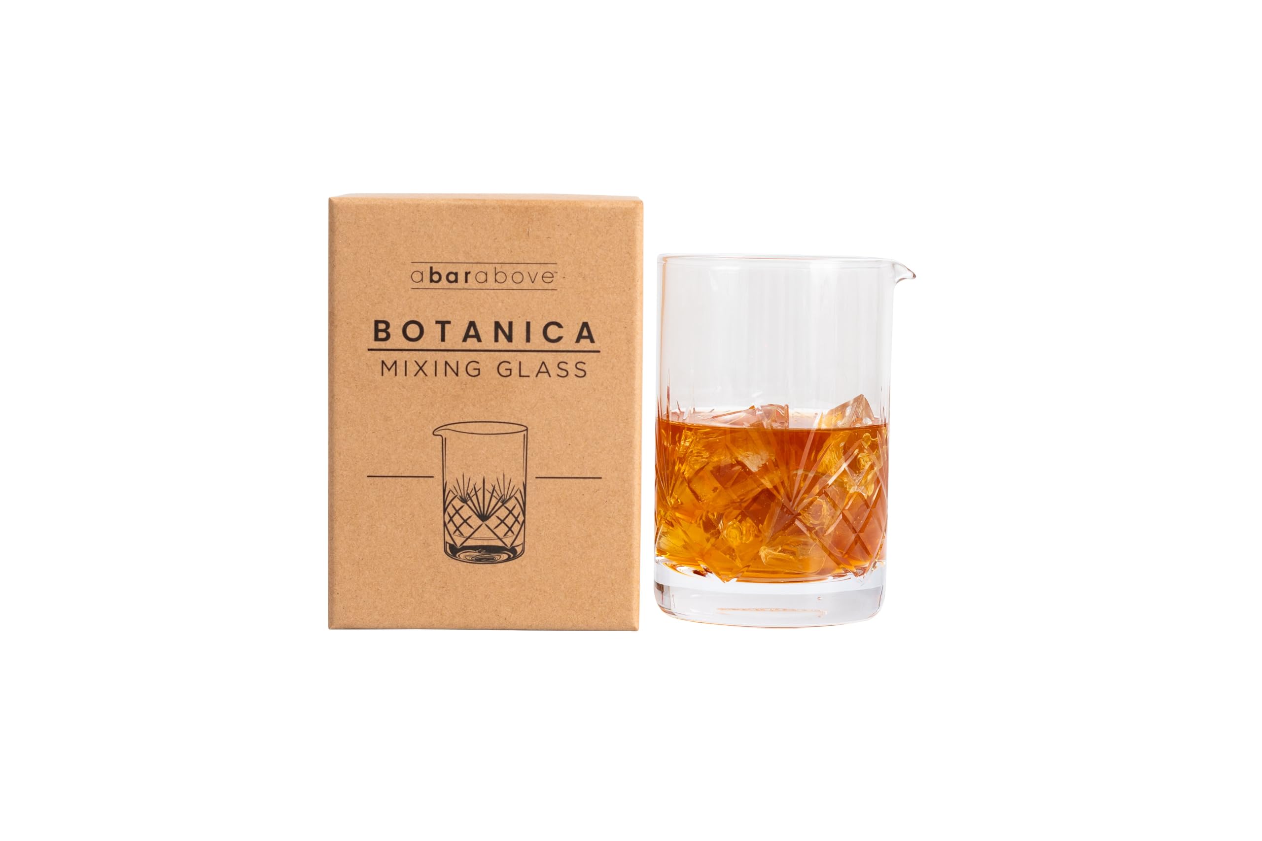 Snapklik.com : A Bar Above - Botanica Cocktail Mixing Glass Thick ...