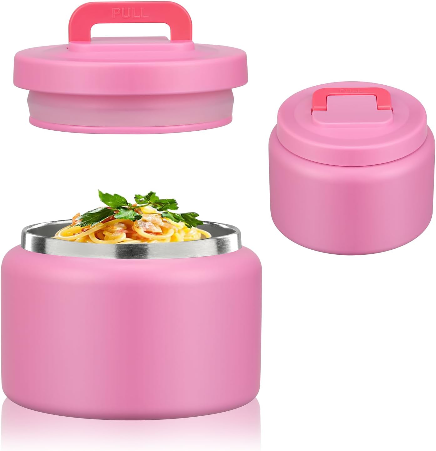 Amazon.com: JXXM 8 Oz Thermo Food Jar for Hot & Cold Food for Kids ...