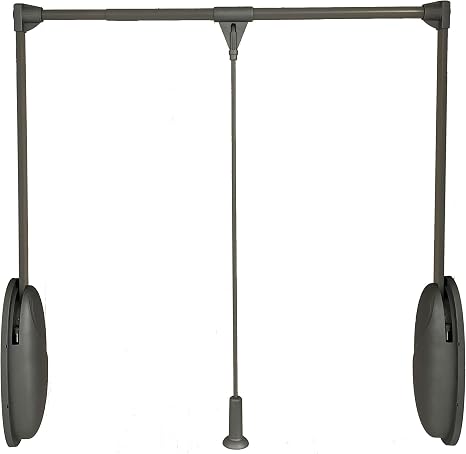 Amazon.com: Pull Down Closet Rod,HANKEY Closet Pull Down Rods with ...