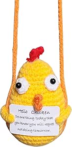 Amazon.com: Emotional Support Nuggets Positive Chicken Charm Positive ...