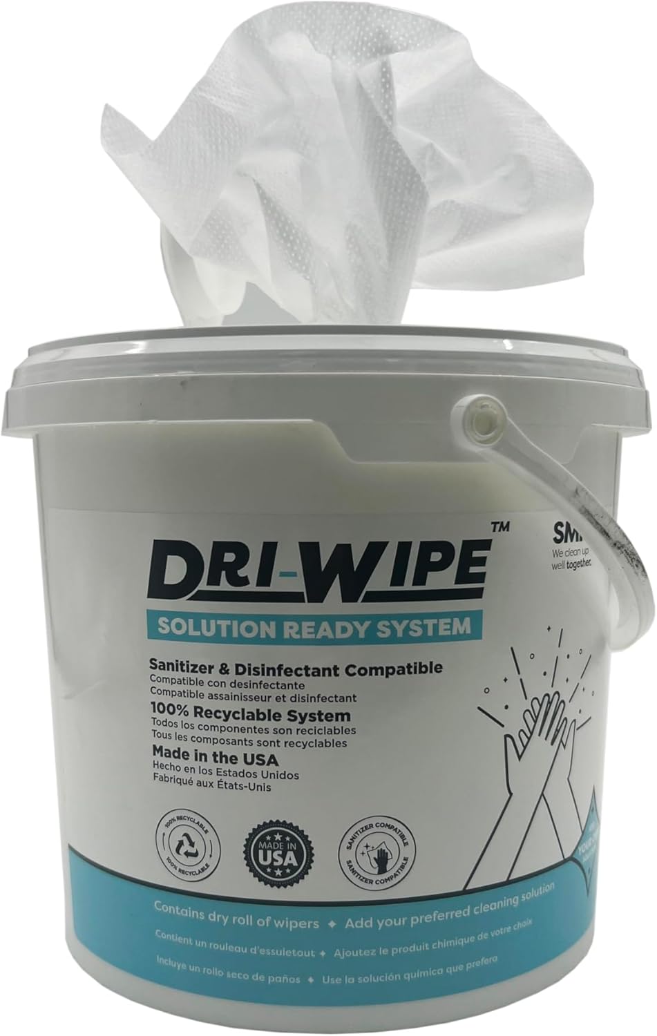 Amazon.com: Dri-Wipe Solution Ready System (SRS) (90 Wipes Per Roll ...