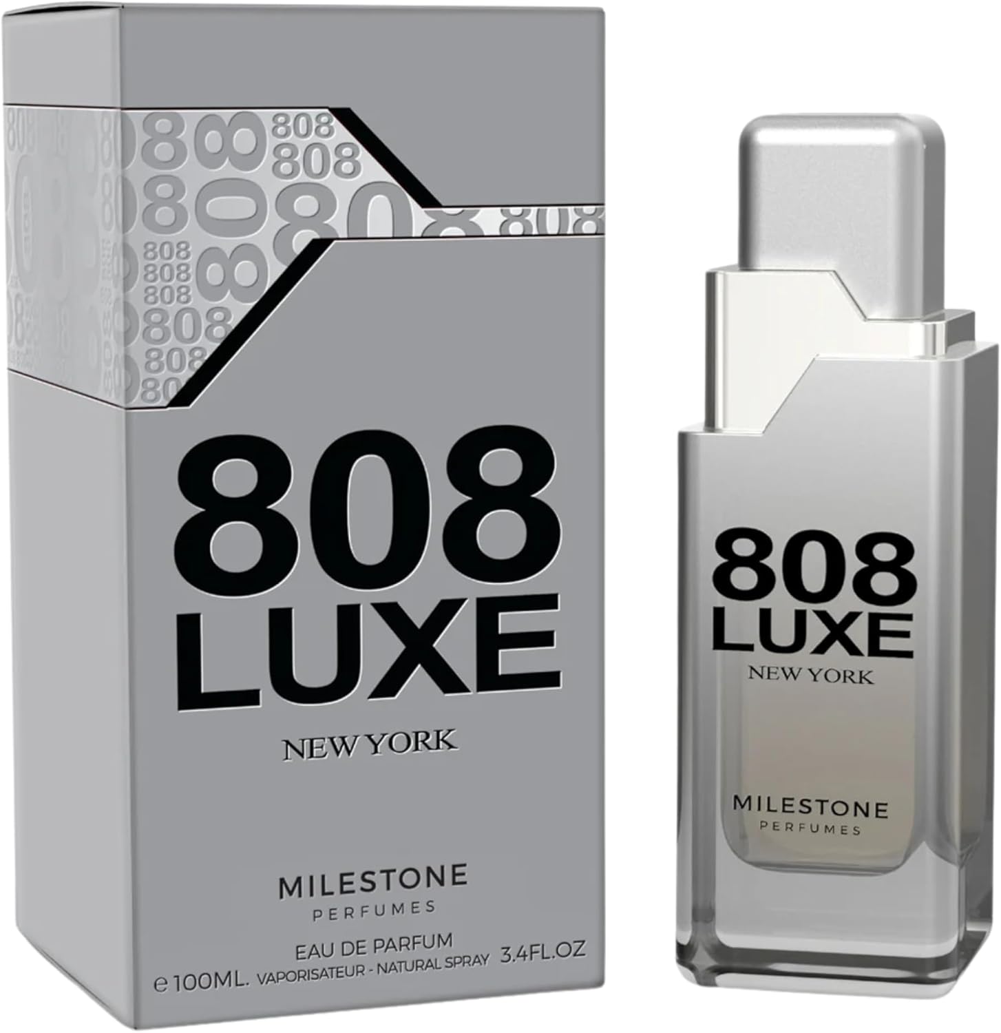 MILESTONE 808 Luxe The Party Night New York Eau De Parfum 100ML – Men ...
