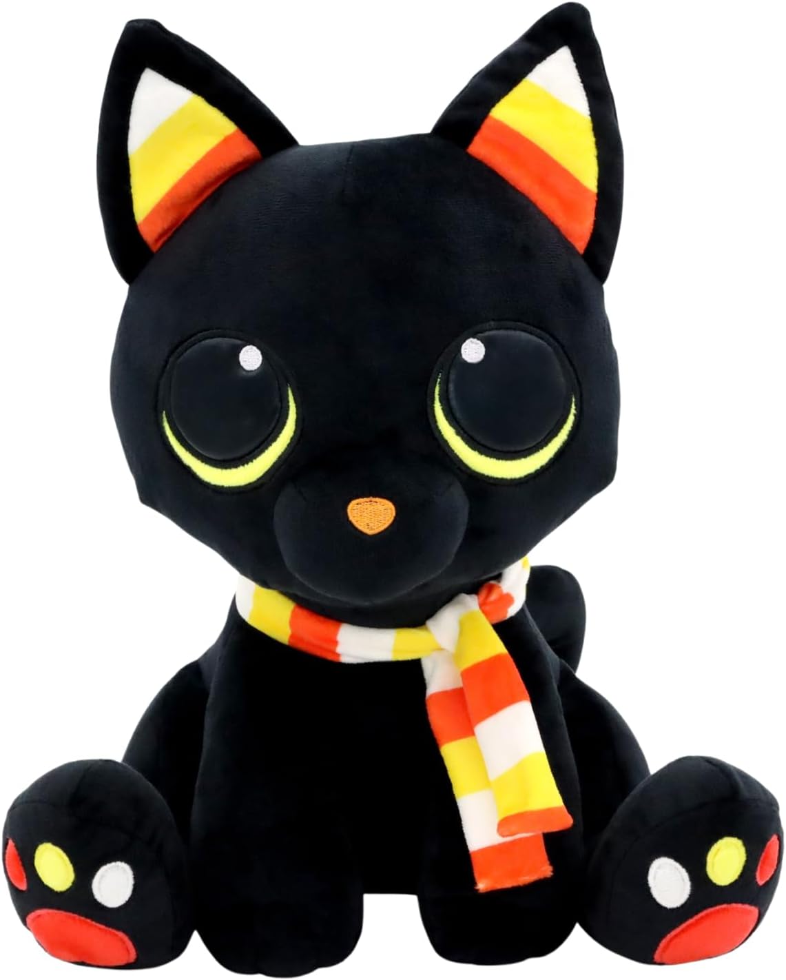 Cory The Candy Corn Cat - Cute Halloween Decor, Small Stuffed Animal ...