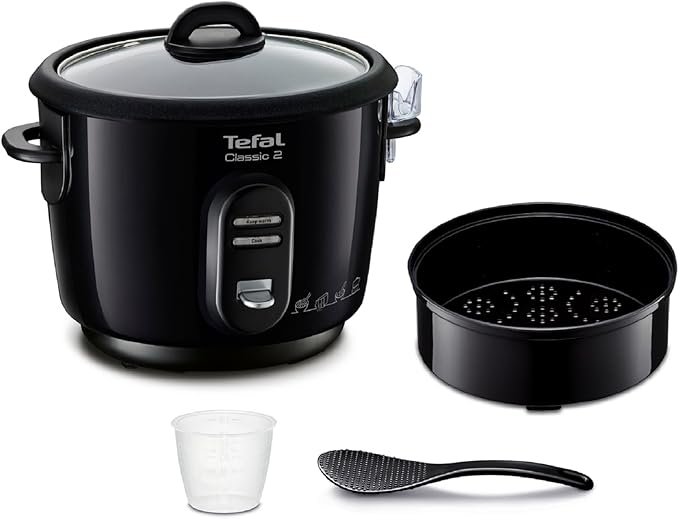 Tefal Classic 2 Cuiseur à riz automatique, Capacité 3 L, 900 g de riz ...