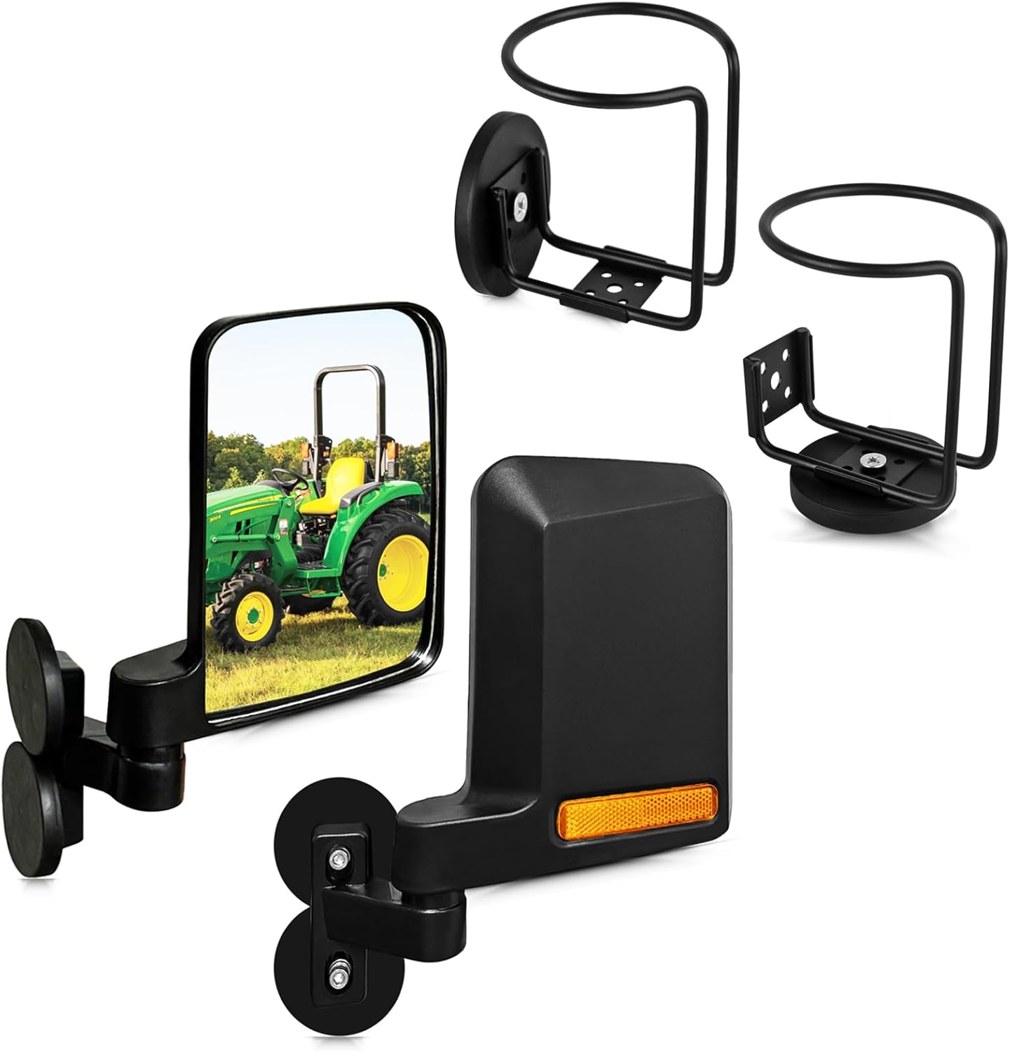 Amazon.com: UNIGT Universal Tractor Side Mirrors and Tractor Magneticr ...