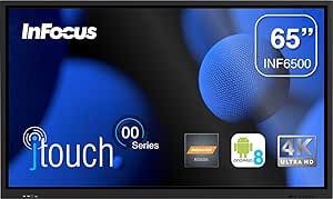 Genérico Pantalla interactiva Infocus de 65" Resolución 4K soporta ...