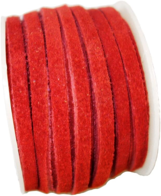 Cords Craft, 4mm Genuine Suede Leather Cords for Necklace, Bracelet ...