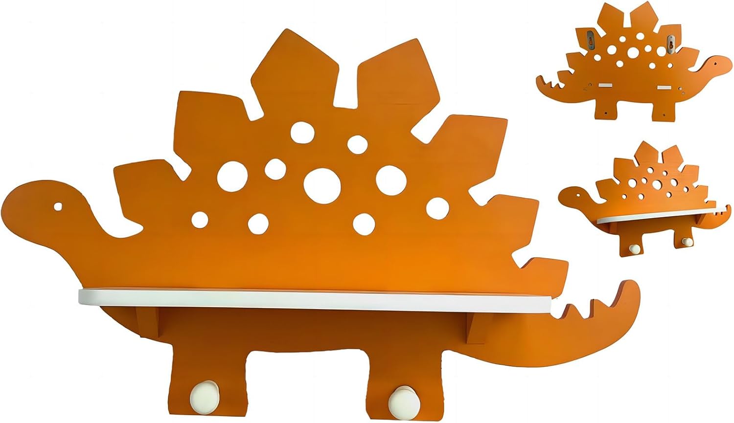 Amazon.com: Dinosaur Wooden Wall Shelf Parlor Boudior Children's ...