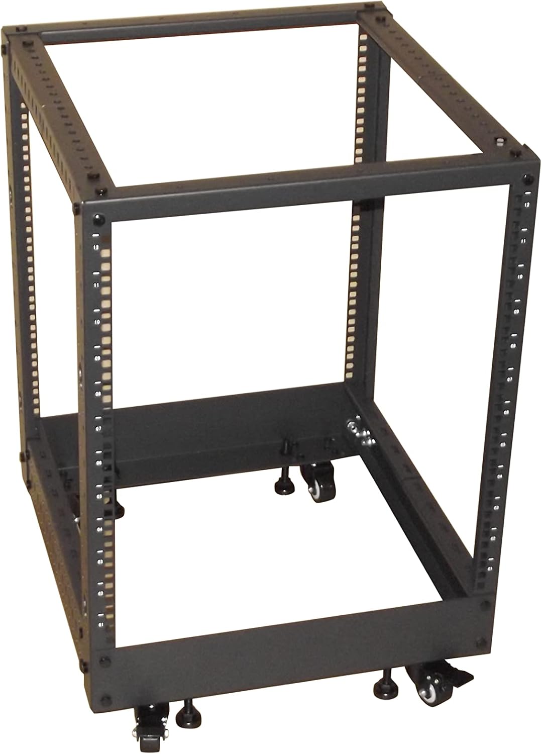 12U 4 Post 19 Inch Rackmount Open Server Frame Adjustable Depth 56cm to ...