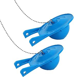 2 Pack 3 inch Toilet Flapper Replacement, Universal Flush Valves ...