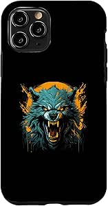 Amazon.com: iPhone 11 Pro Werewolf Halloween Cryptid Mythology Mythical Creature Case : Cell ...