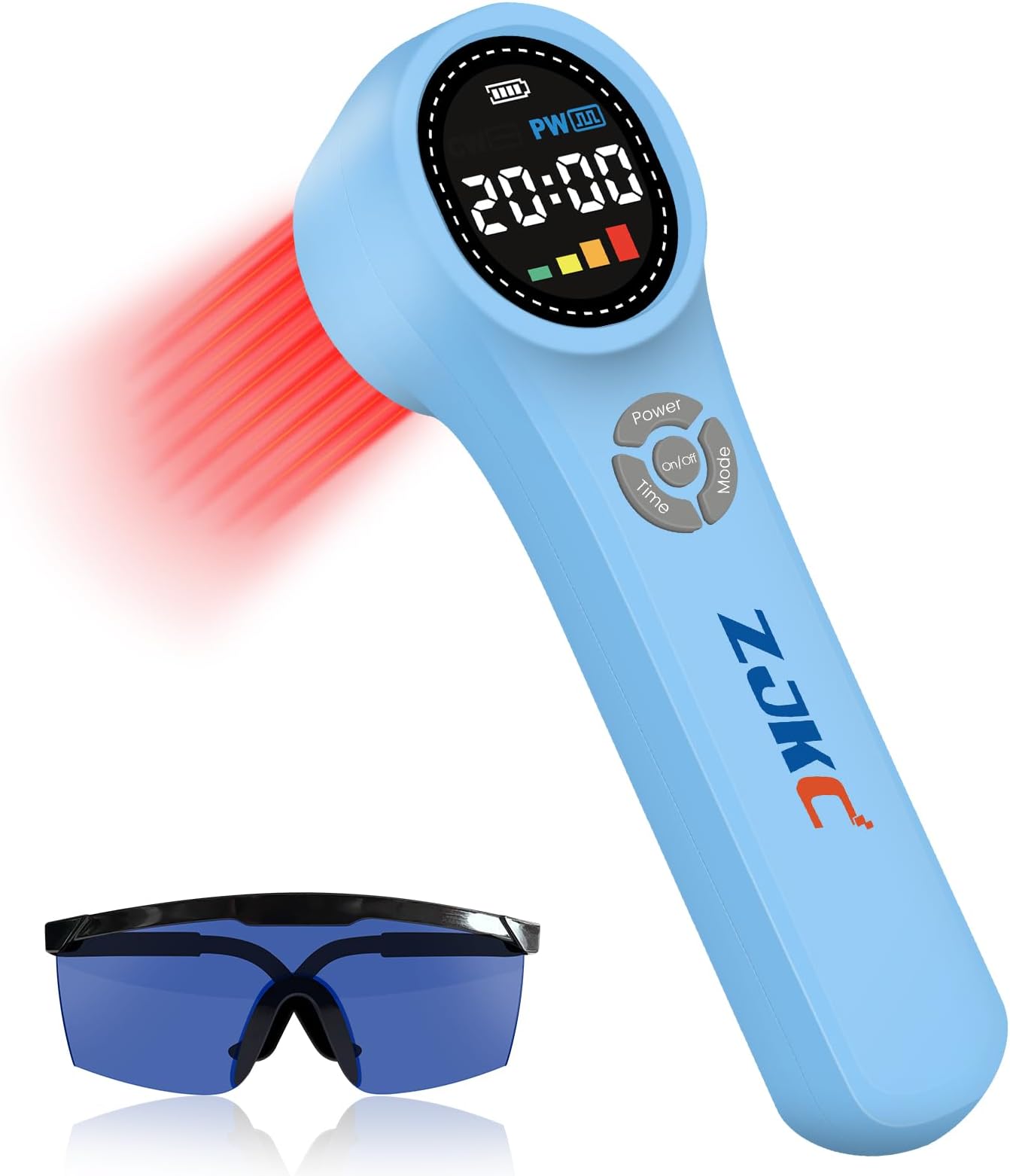 Amazon.com: ZJKC 16X660nm + 4X980nm + 4X810nm Red Light Therapy Device ...