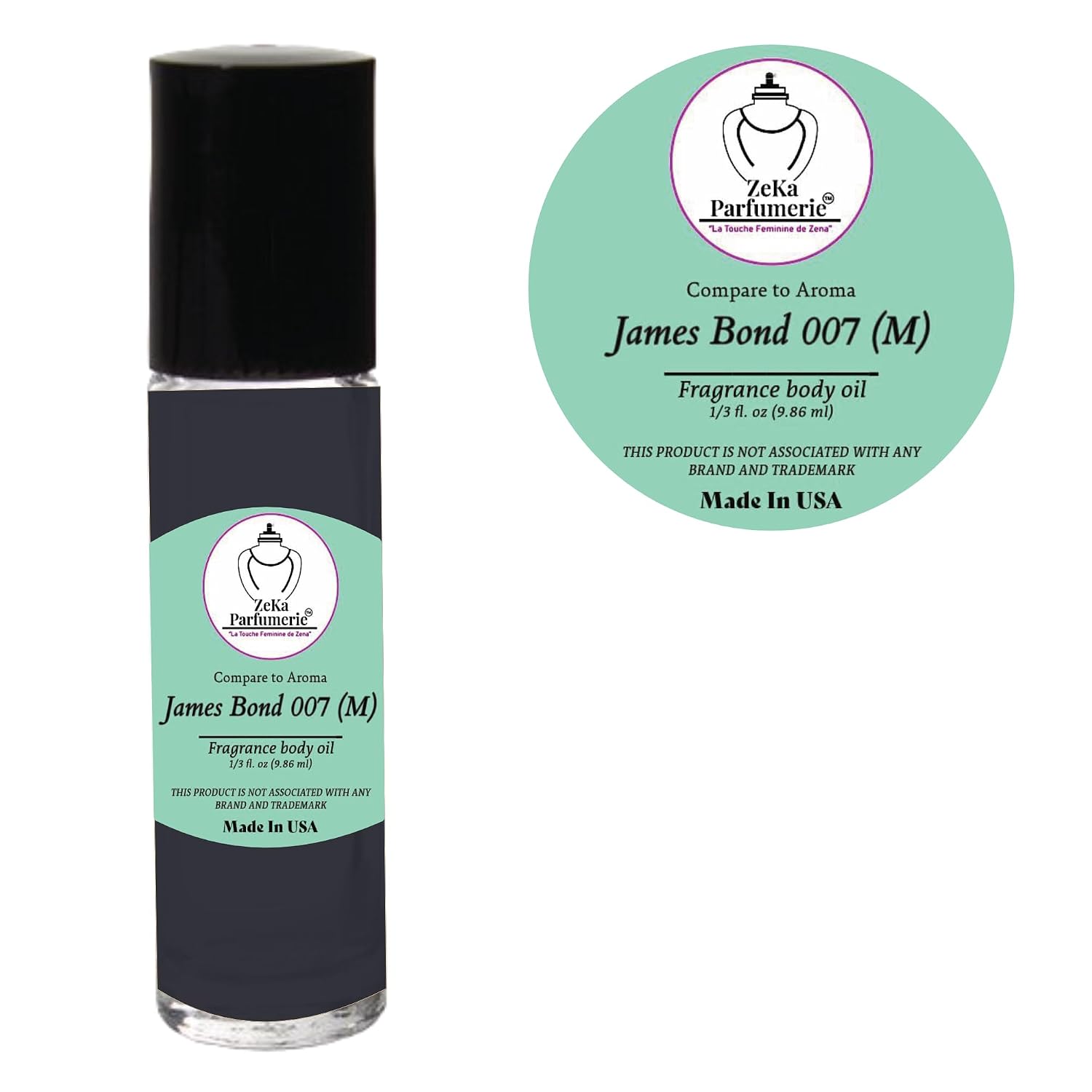 Amazon.com : ZEKA PARFUMERIE Compare to Aroma compatible with James ...