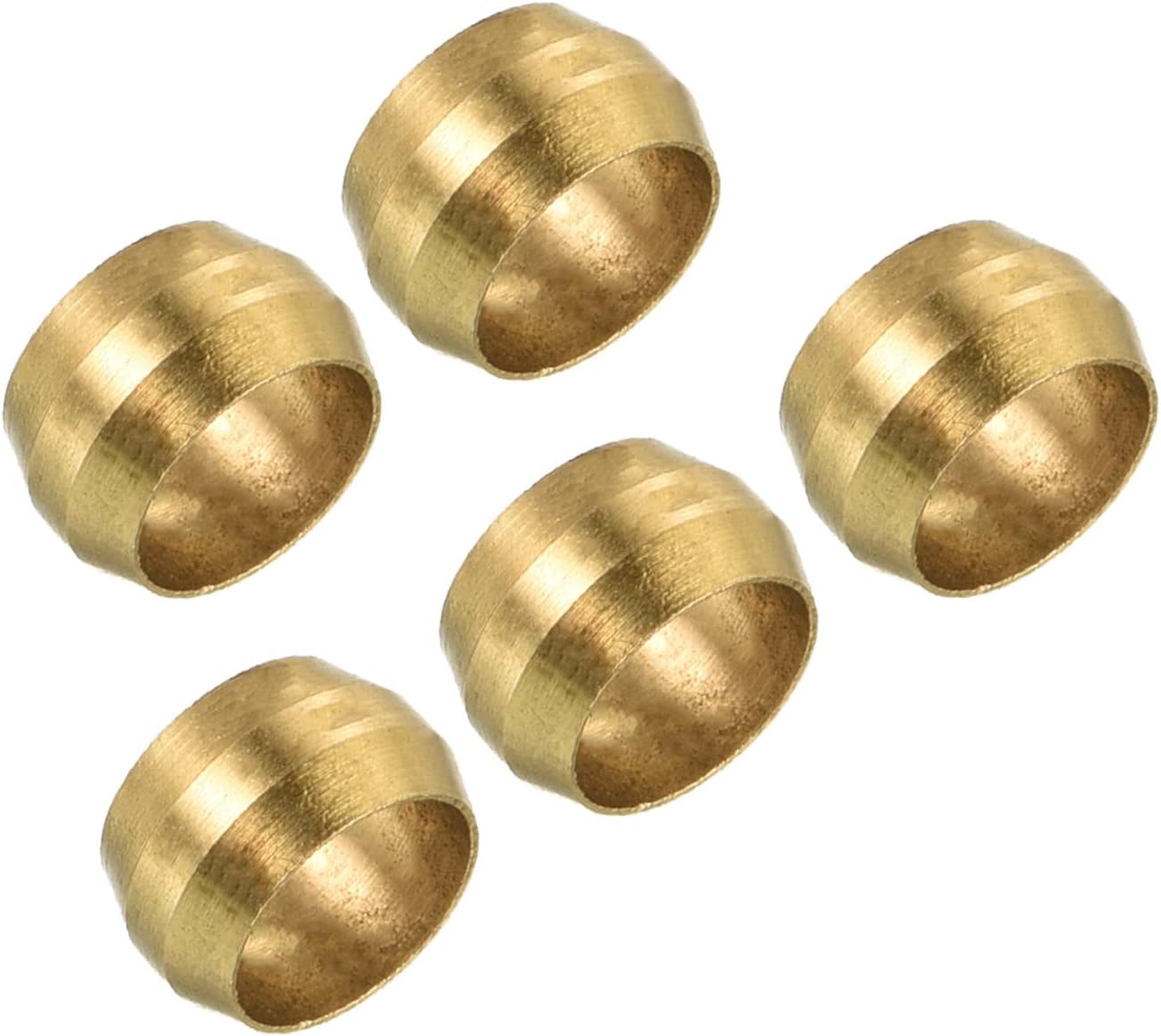 Lot de 10 olives à compression en cuivre de 6 mm - Pour tuyau de ...