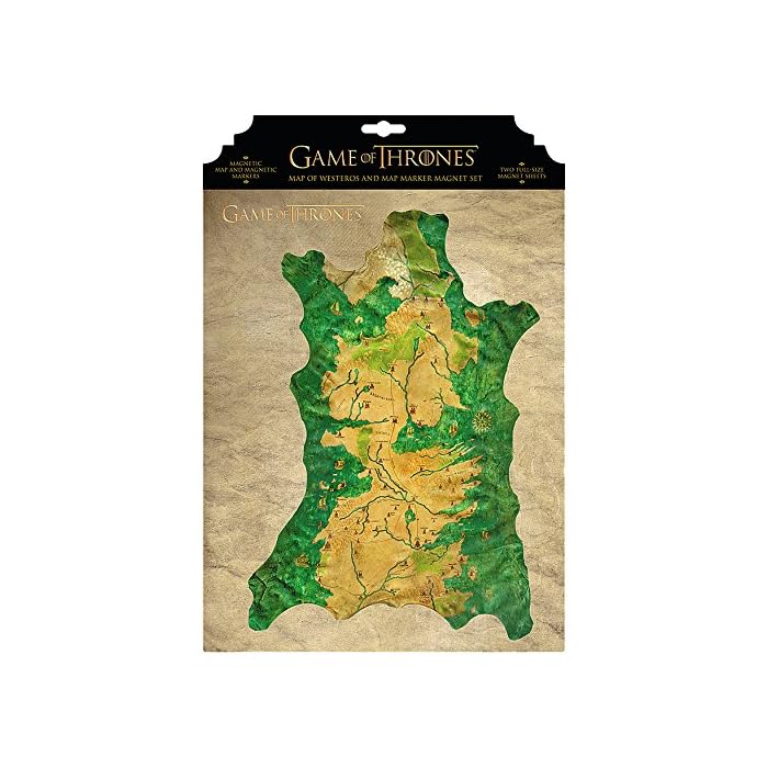 Buy Dark Horse Deluxe Game of Thrones Map of Westeros and Map Marker ...