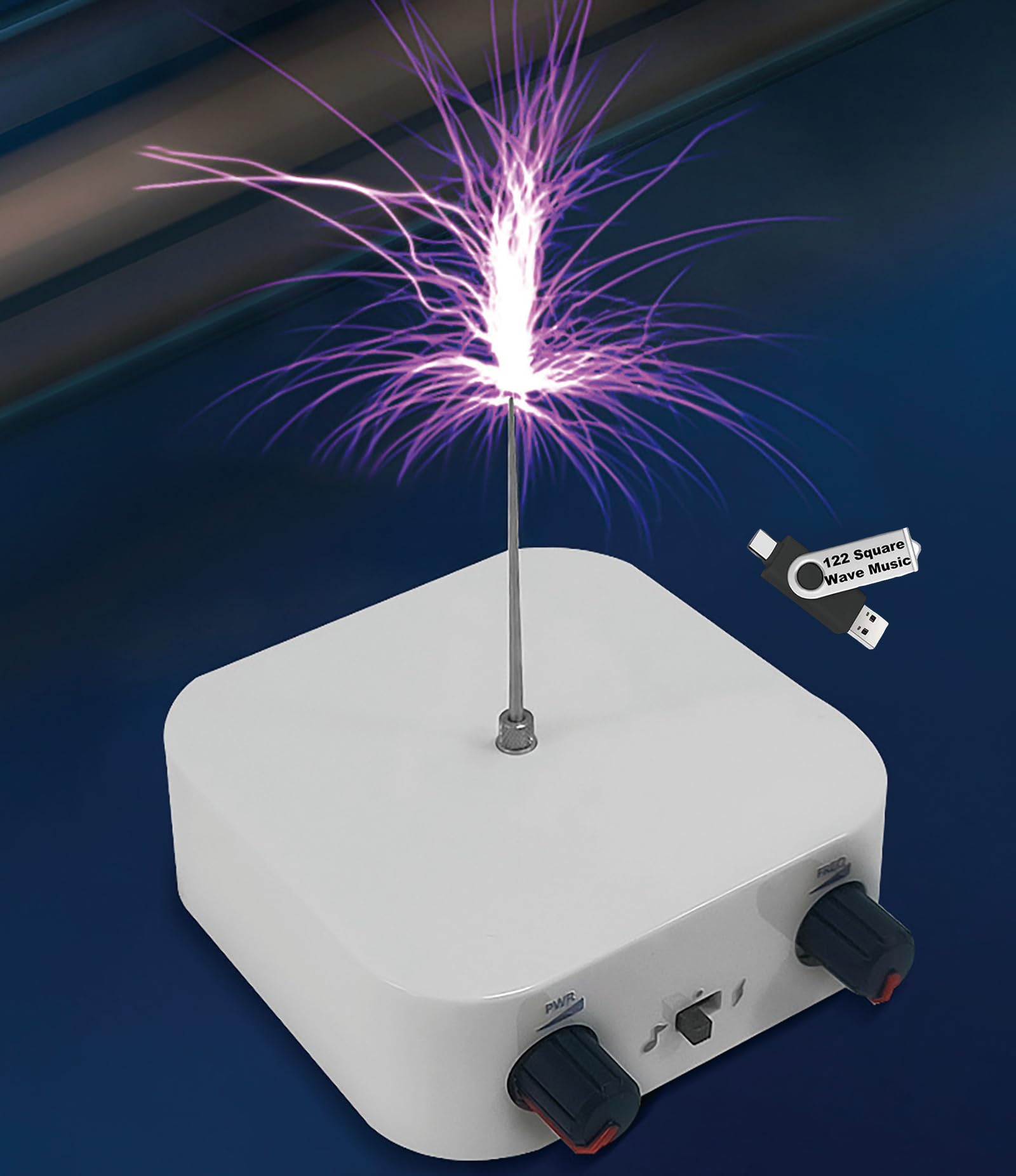 Snapklik.com : Tesla Coil Music Solid State Bluetooth Tesla Coil ...