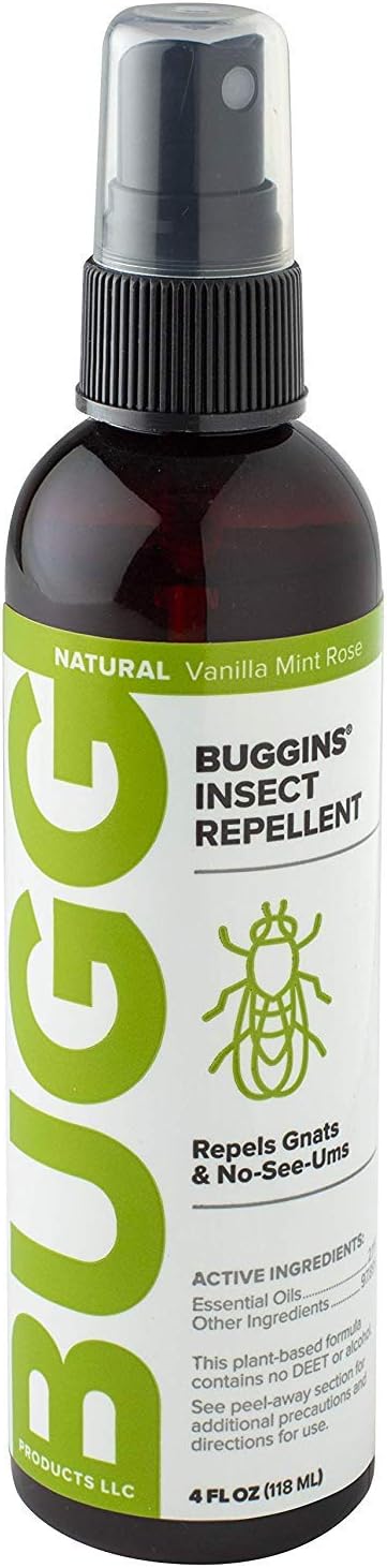 Amazon.com: Buggins Natural Insect Repellent, DEET-Free, Repels Gnats ...