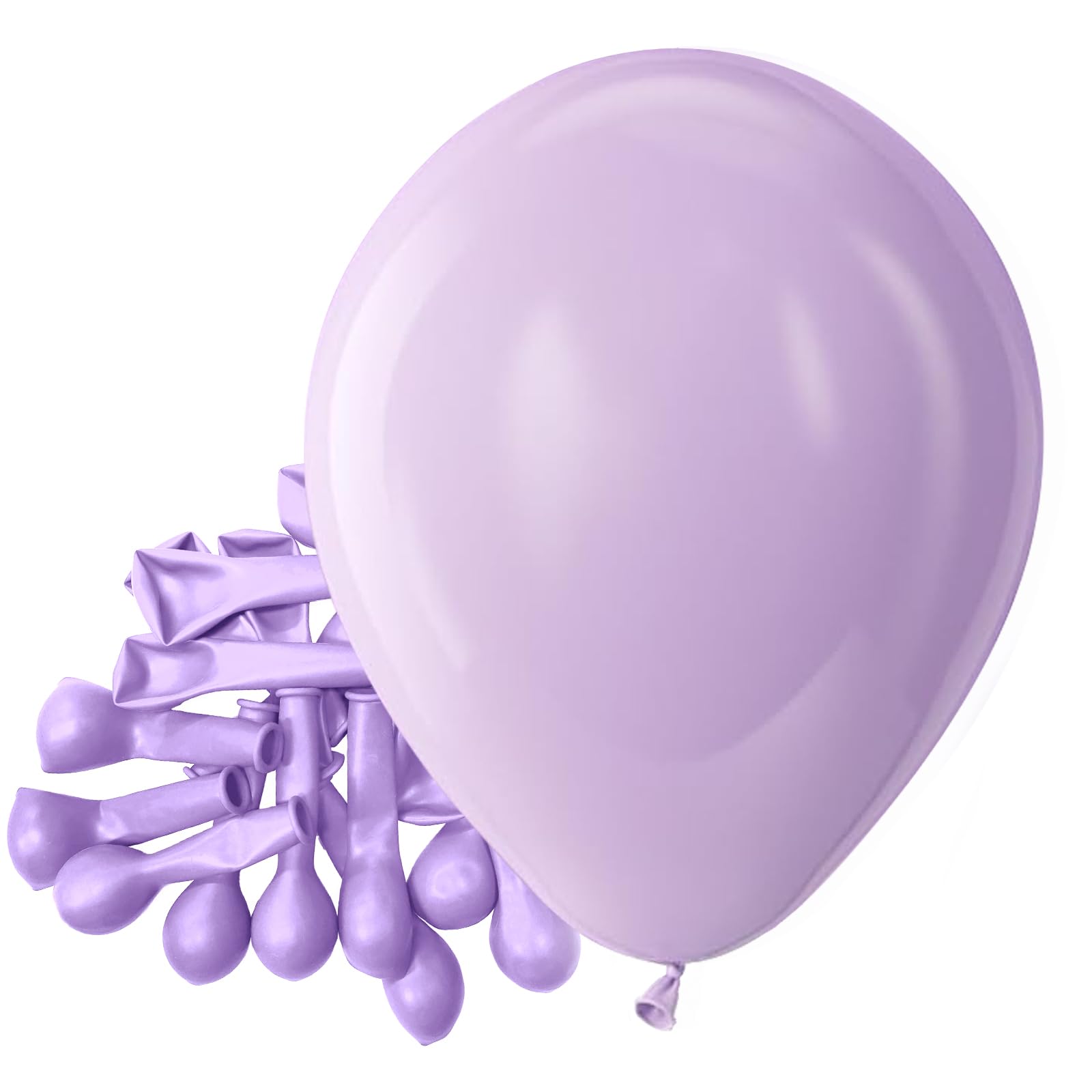 Snapklik.com : Pastel Purple Latex Party Balloons - 150 Pack 5 Inch ...