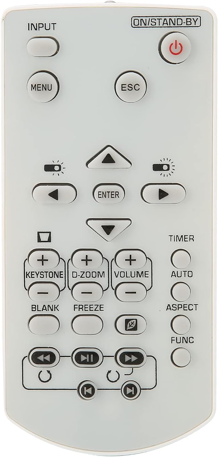 VBESTLIFE YT-141 Projector Replacement Remote Control for Casio XJ‑V110 ...