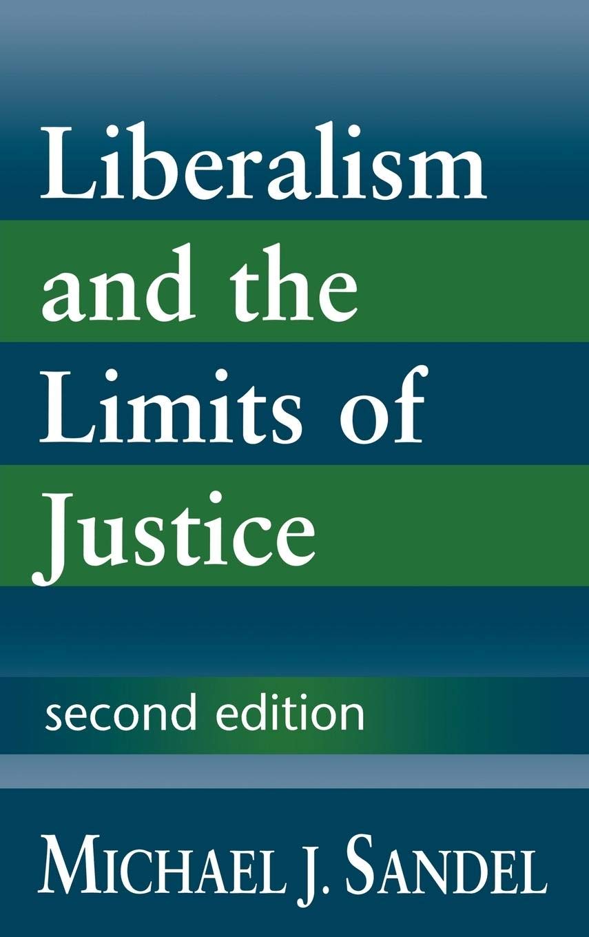 Amazon | Liberalism and the Limits of Justice | Sandel, Michael J ...
