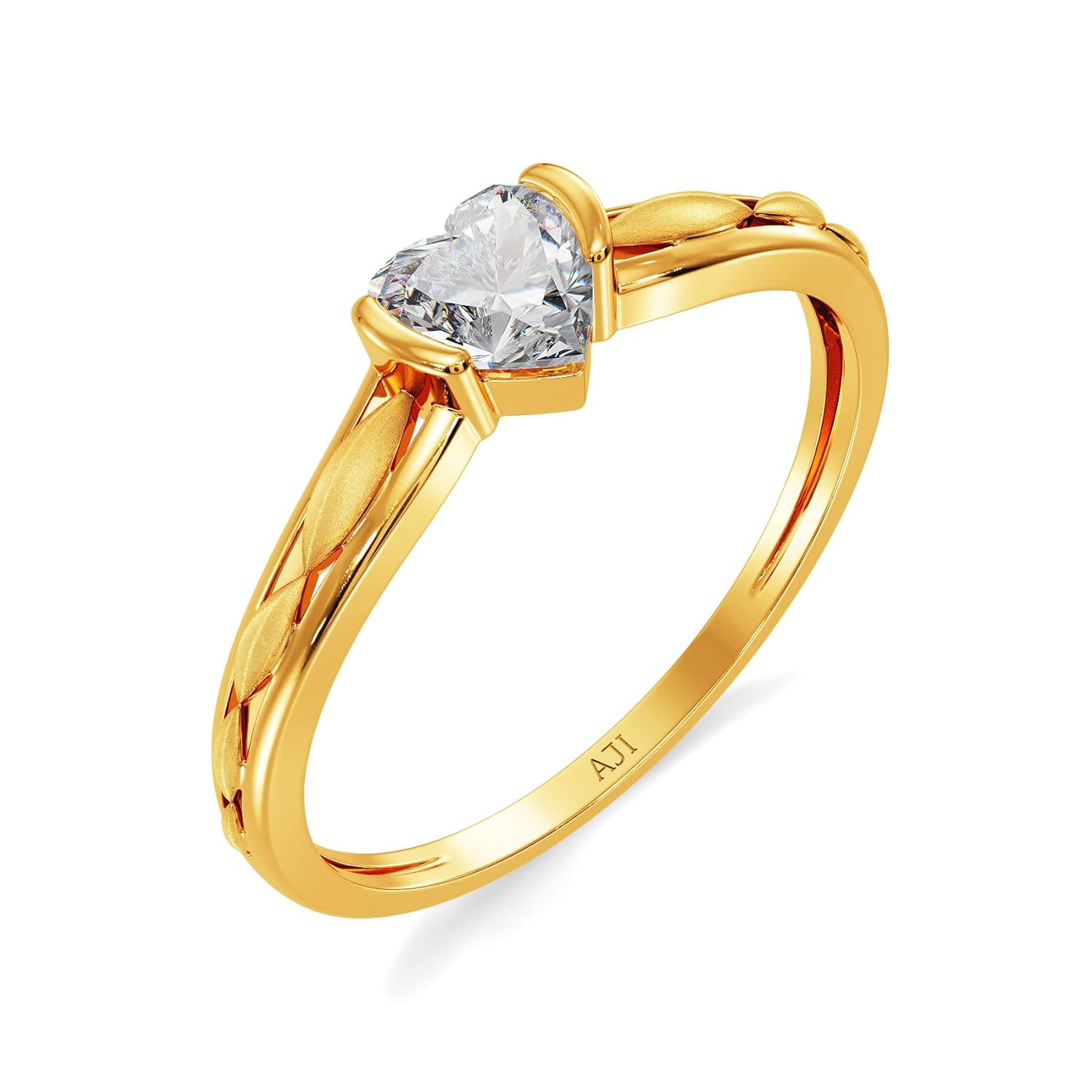 Joyalukkas 22K (916) Affection Women Gold Ring : Amazon.in: Jewellery