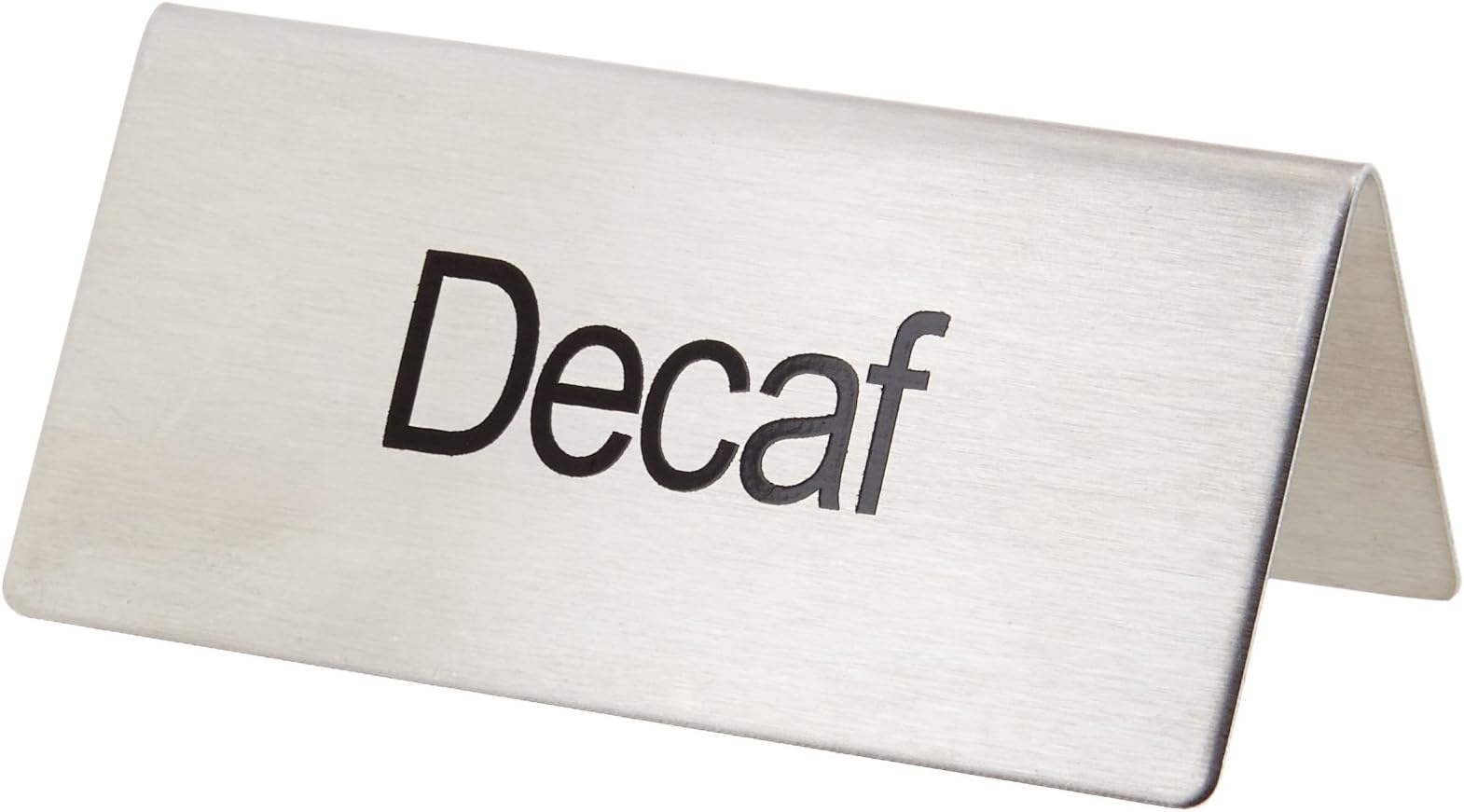 Amazon.com: Winco Stainless Steel Chain Sign, "Decaf" Medium ...