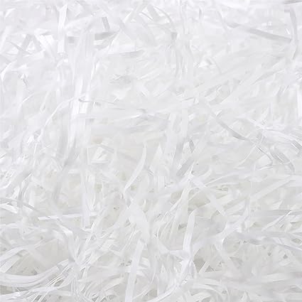 200g White Shredded Tissue Paper for Gift Boxes - Decorative Paper ...