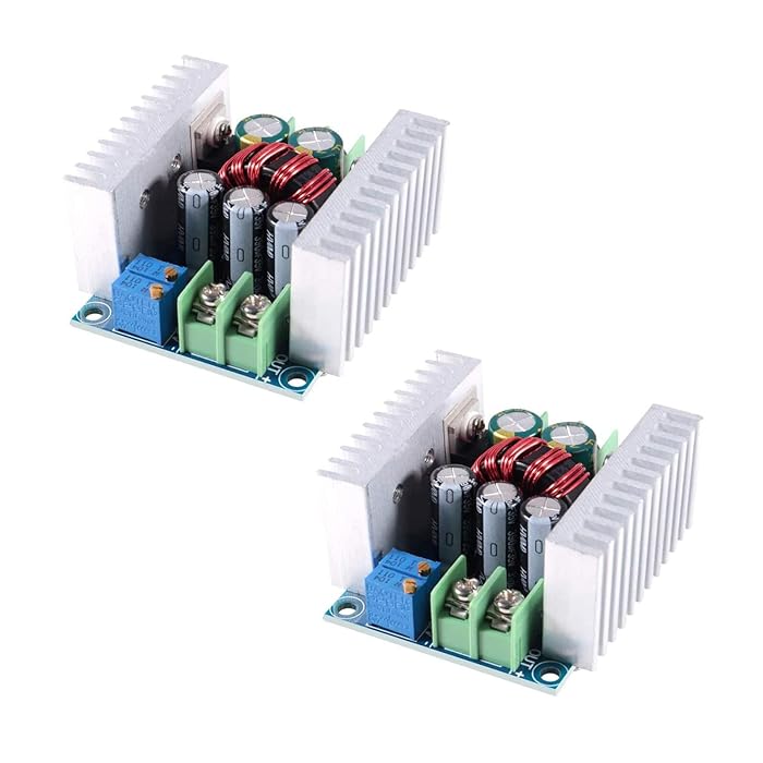 Buy AEDIKO 2pcs Constant Current CC CV Buck Converter Module DC 6-40V ...
